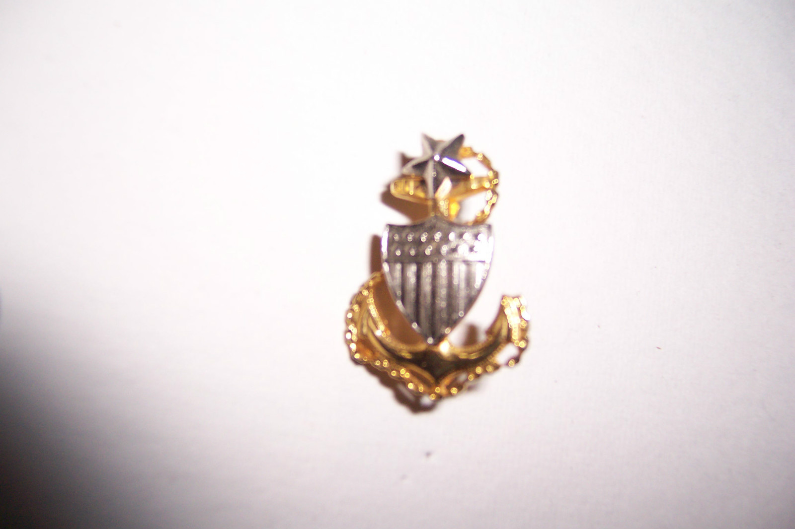 UNITED STATES U.S. COAST GUARD SENIOR CHIEF PETTY OFFICER COLLAR DEVICE ...