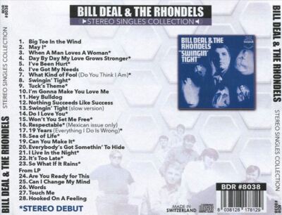 BILL DEAL & THE RHONDELS STEREO SINGLES COLLECTION & MORE NEW CD ...