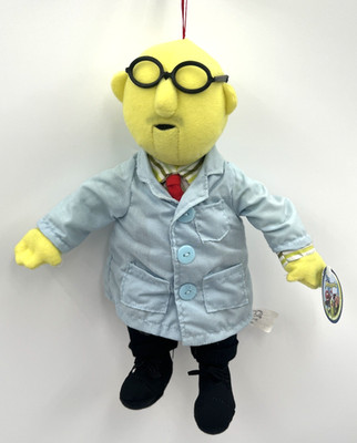 Jim Henson's Dr. Bunsen Honeydew 11/12” Plush Doll Muppet Scientist ...