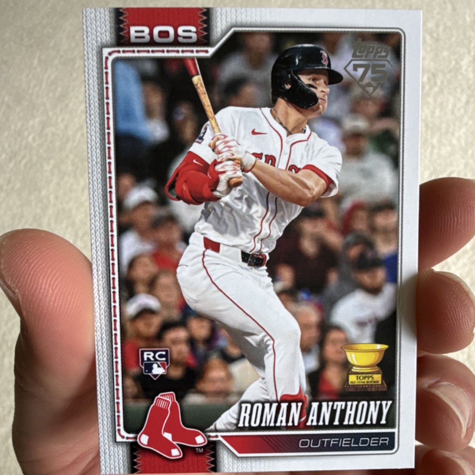 Topps 2026 Series 1 Roman Anthony rookie Boston Red Sox #189 | eBay