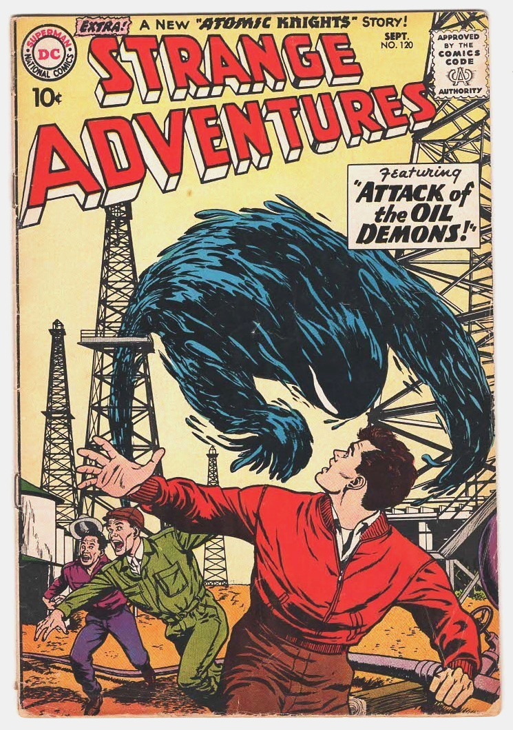 Strange Adventures #120 DC 1960 Mid-Grade Vintage Silver-Age Atomic ...