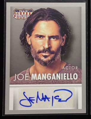 JOE MANGANIELLO 2015 PANINI AMERICANA AUTOGRAPH AUTO SIGNATURE CARD | eBay
