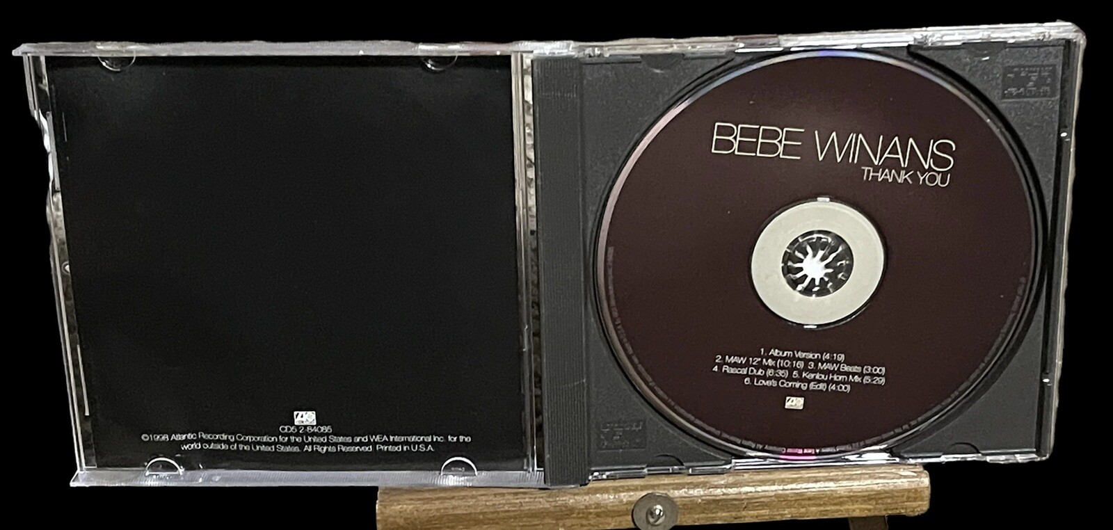 Thank You Maxi Single by BeBe Winans CD 1998 Gospel Christian 6 Tracks ...