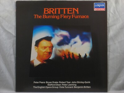 Britten - The Burning Fiery Furnace - Pears, Britten - London 414 663-1 ...