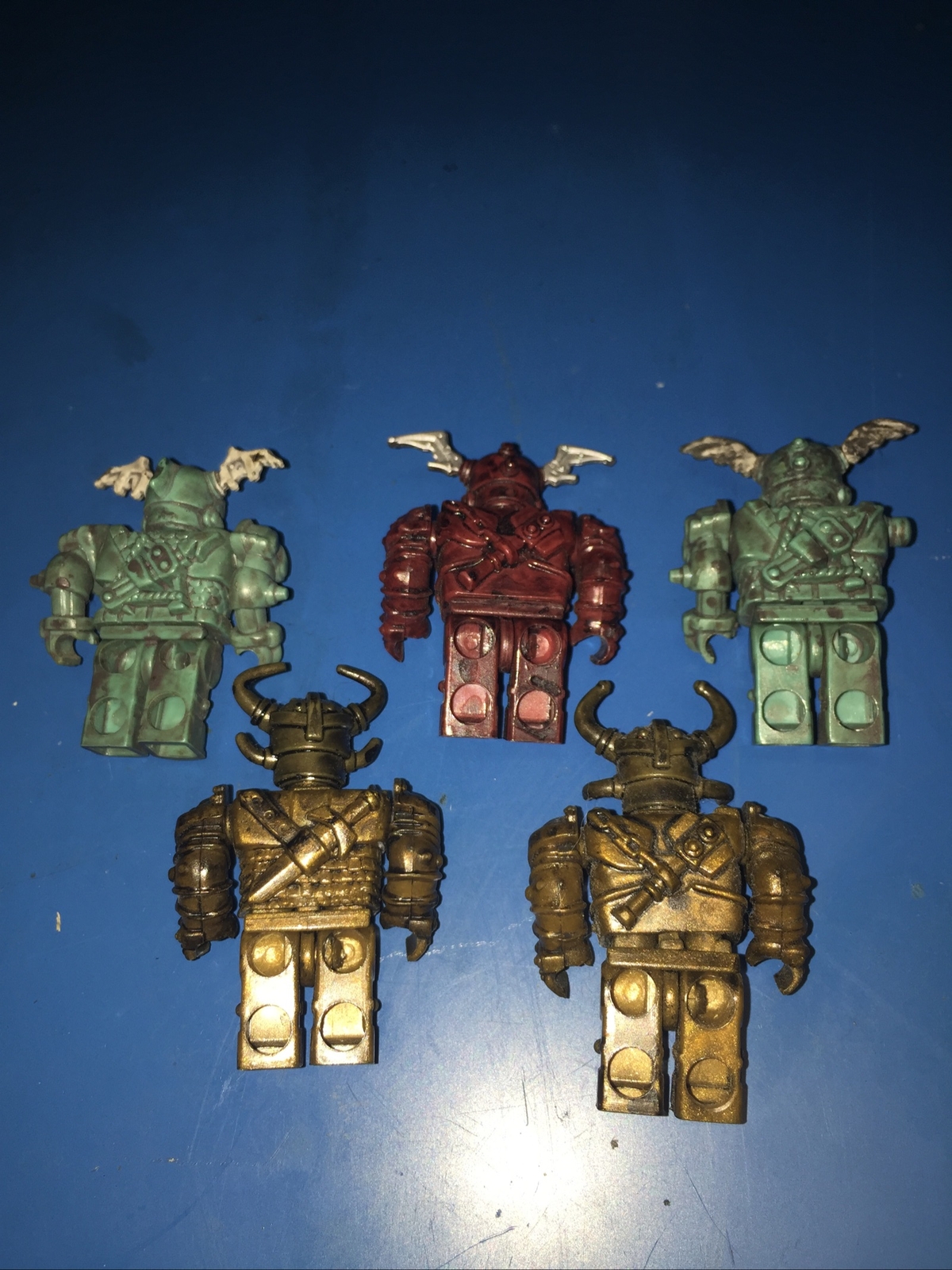 Mega Bloks Dragons Krystal Wars Minifigs Knight Characters Lot of 5 ...