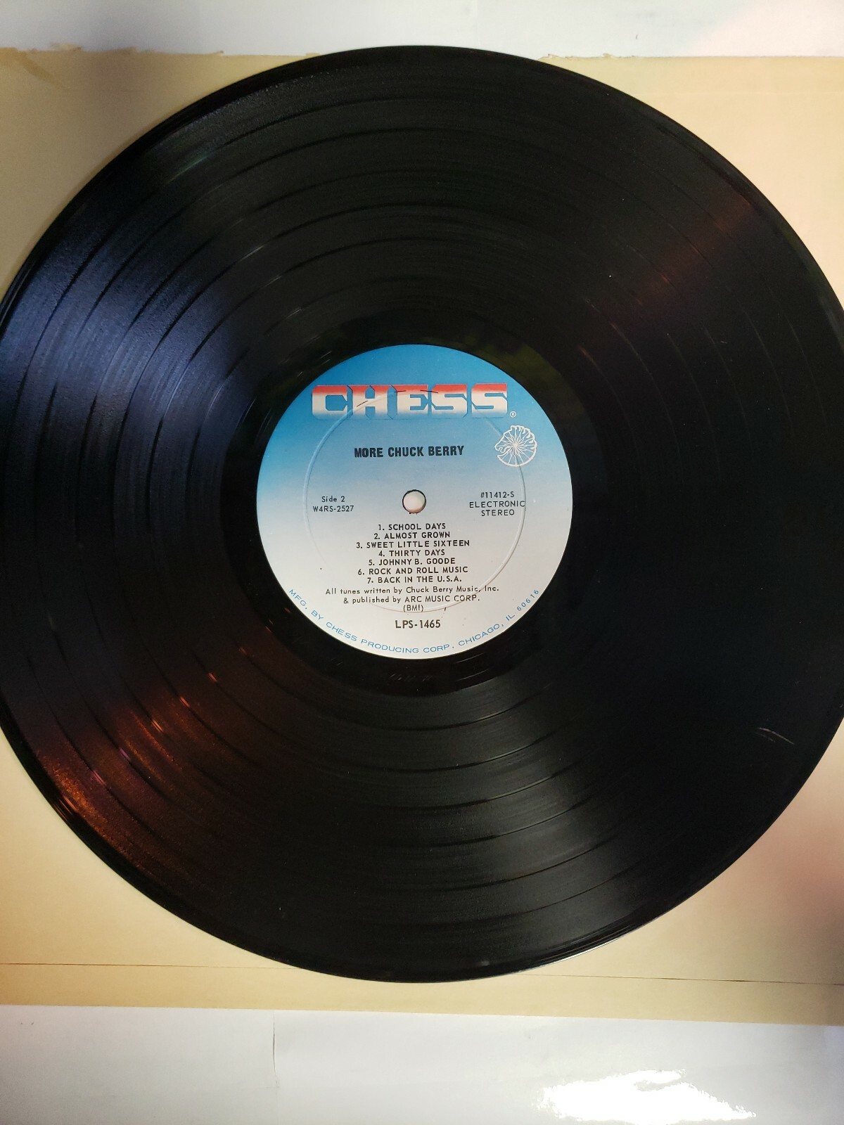CHUCK BERRY: MORE CHUCK BERRY (CHESS LABEL LP 1465) 1963 Release | eBay ...