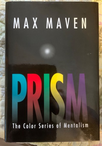 Prism: The Color Series of Mentalism by Max Maven - Signed First ...