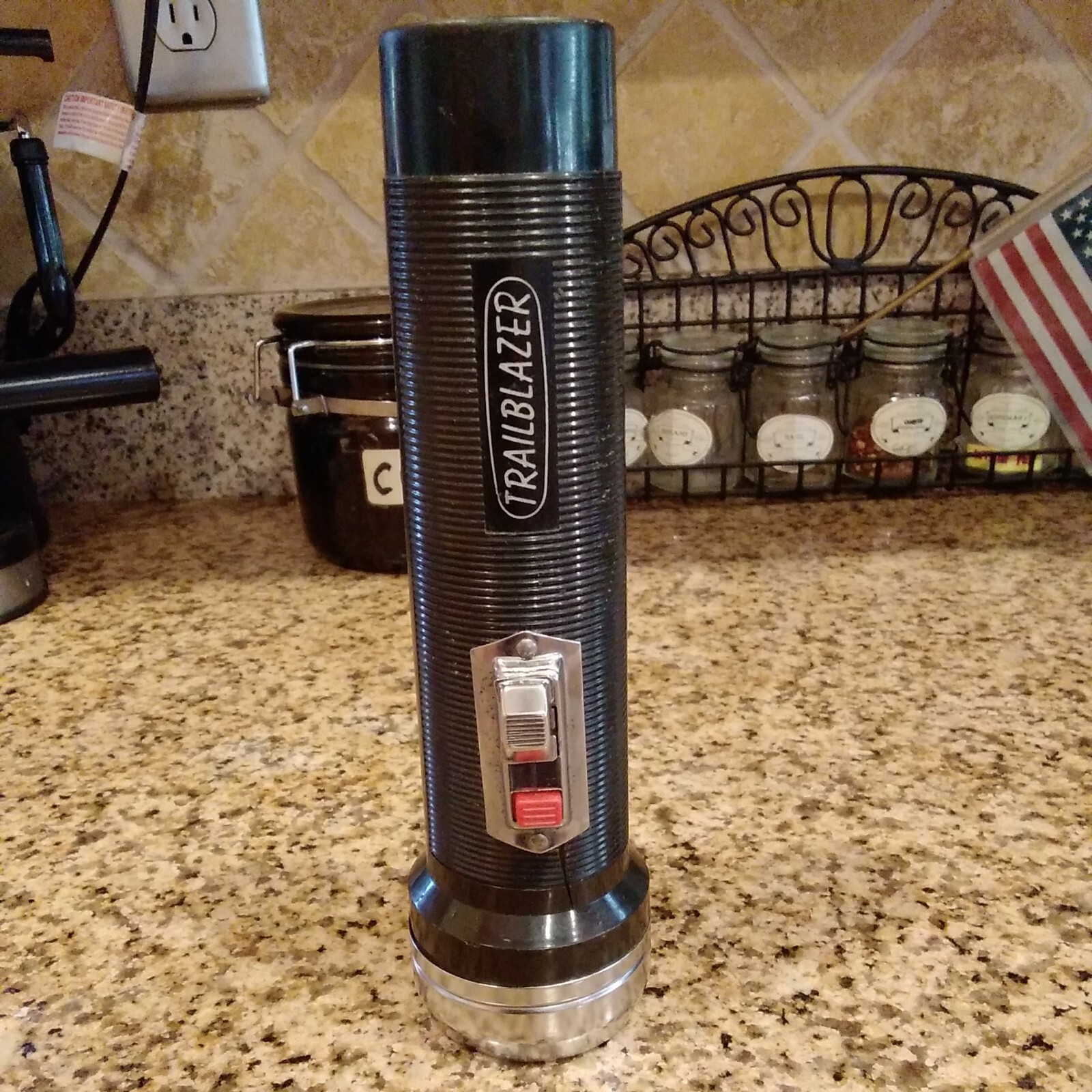 Vintage TRAILBLAZER FLASHLIGHT 8" | eBay