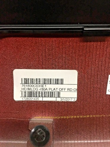 2014-2021 Toyota Tundra TRD Pro Inferno Orange Hood Bulge Genuine 76180 ...