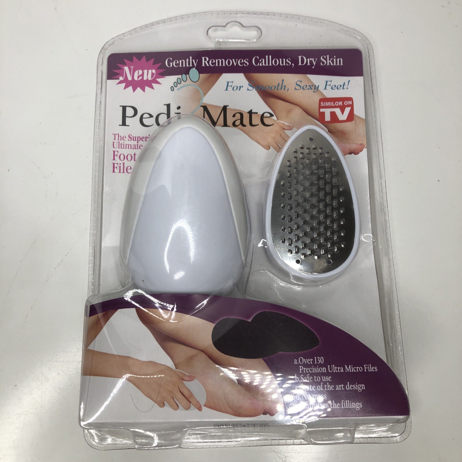 Pedi Mate- The Superior Ultimate Foot File- Pedicure Smooth Feet- Brand ...
