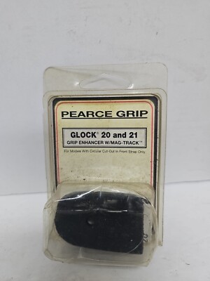 Pearce Brand Grip Ext for Glock 20 and 21 PG-2021 Black Enhancer w/ Mag ...