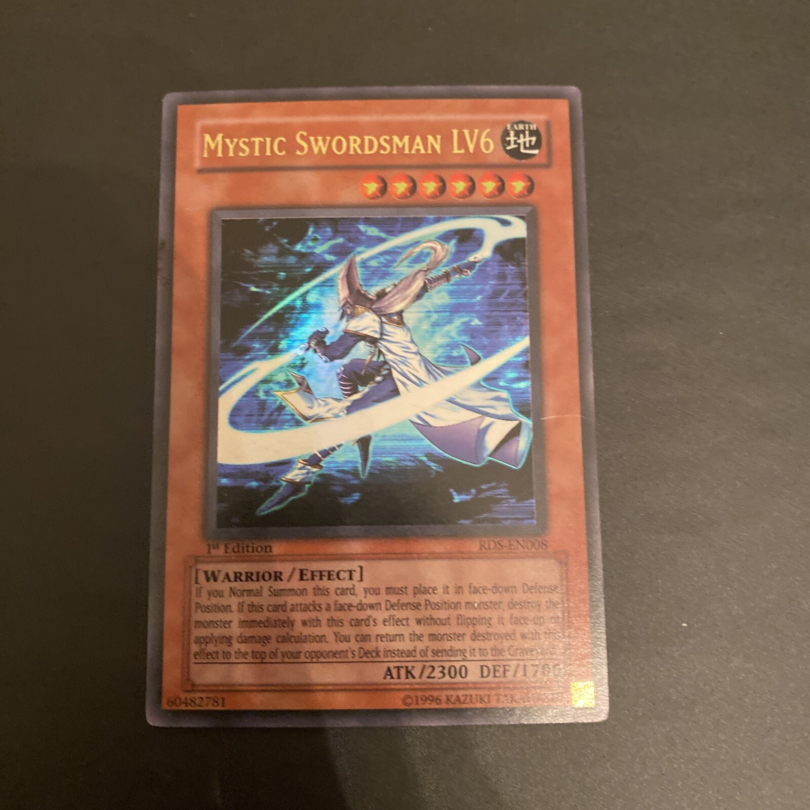 Mystic Swordsman LV6 RDS-EN008, Ultra Rare-1st Edition Yu-Gi-Oh! | eBay