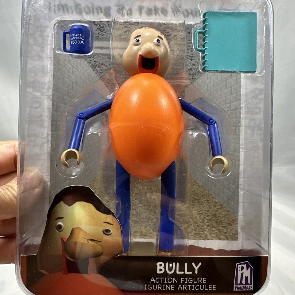 Baldi's Basics The Bully Action Figure New on Card 2018 PhatMojo ...