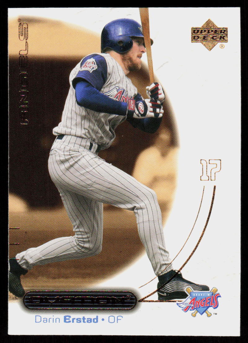 2001 Upper Deck Ovation Darin Erstad #2 BASEBALL Anaheim Angels | eBay