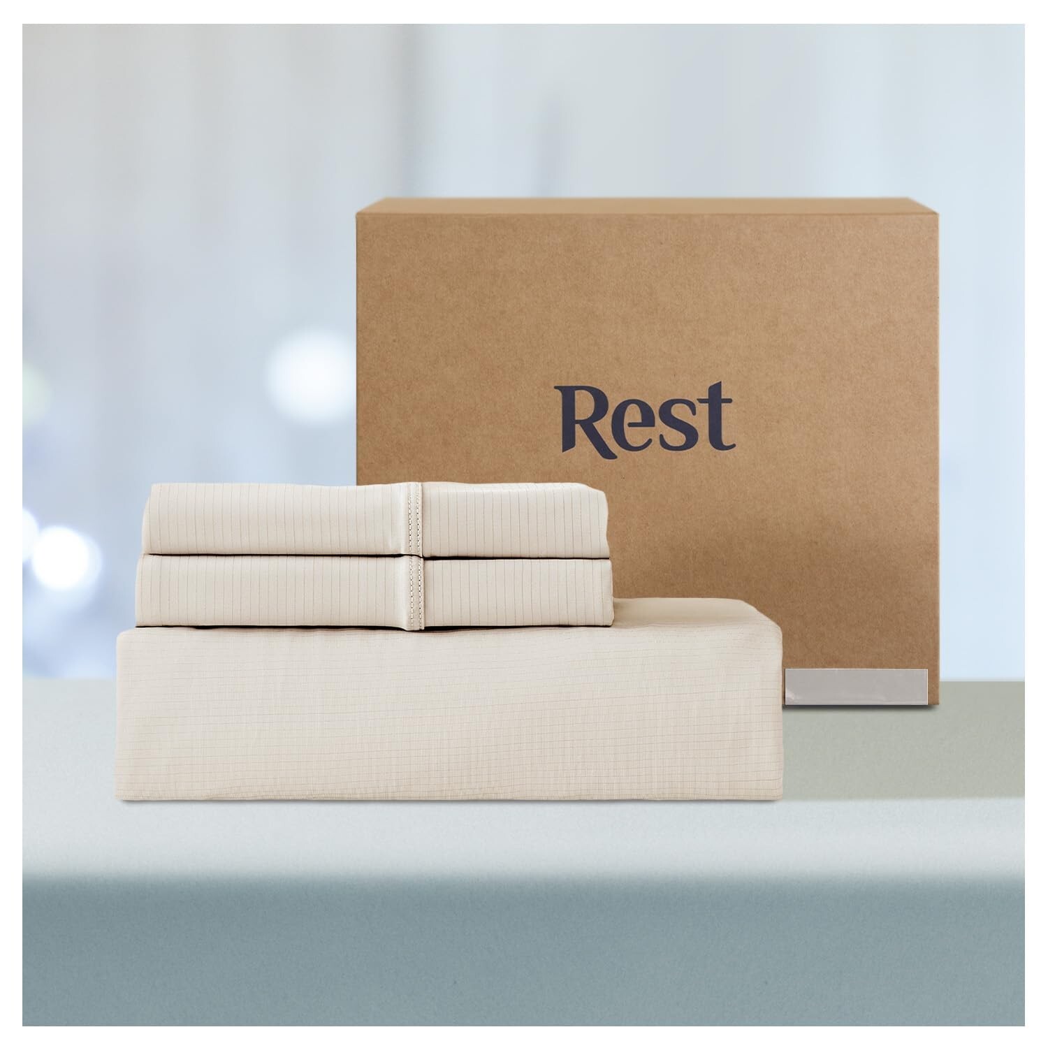 REST® Evercool®+ Starter Sheet Set, 3 PCS with No Flat Sheet, Cooling ...