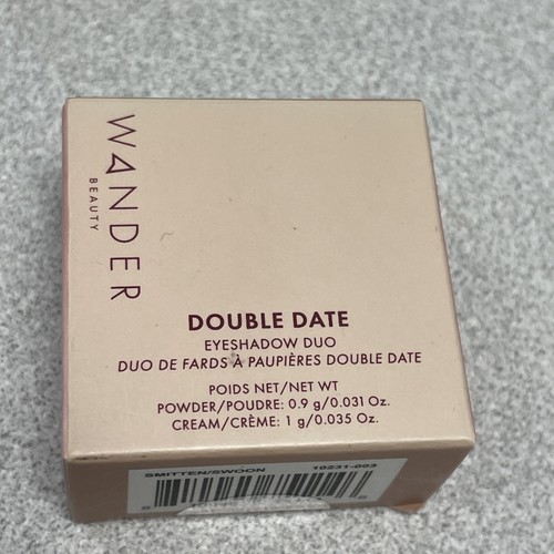 Wander Beauty Double Date Eyeshadow Duo SMITTEN & SWOON Full Size New ...