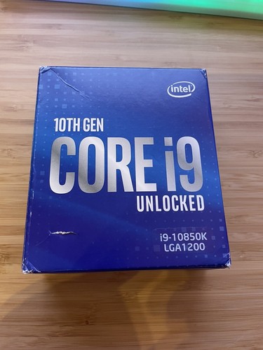 Intel Core i9 10850K 3.6GHz, 5.2GHz boost LGA1200 Processor CPU (10900k ...