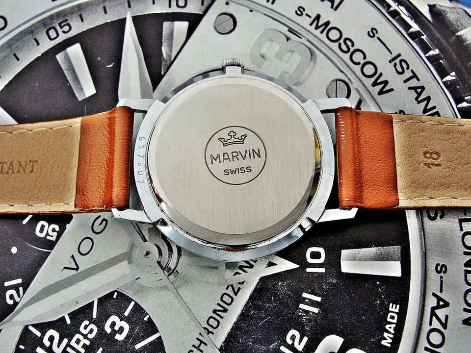 Beautiful very rare mechanical Marvin watch from the 1960s. | eBay