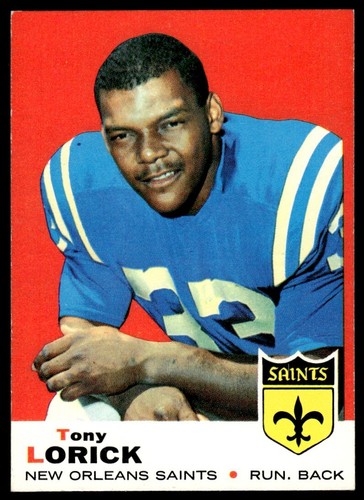 1969 Topps Tony Lorick New Orleans Saints #61 | | eBay