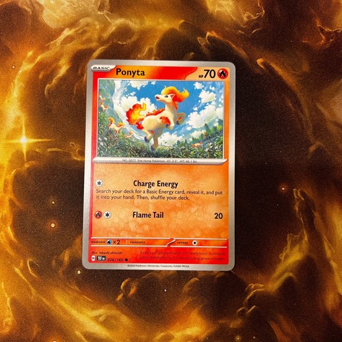 Ponyta - Temporal Forces 026/162 Pokemon TCG Card | eBay