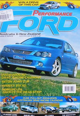 Performance Ford Magazine - Volume 4 Edition 6 - Shelby GR-1 EFI Cobra ...