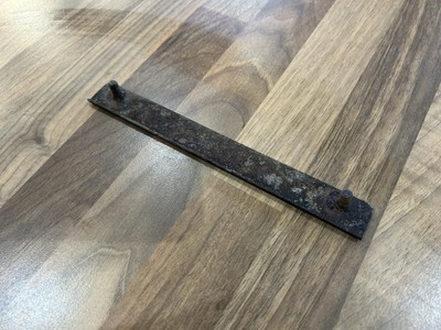 PORSCHE 944 LOWER FRONT VALANCE RADIATOR AIR GUIDE MOUNTING PLATE USED ...