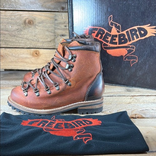 Freebird Women's Hiker Leather Boots - Rust Suede - 7 - New in box | eBay