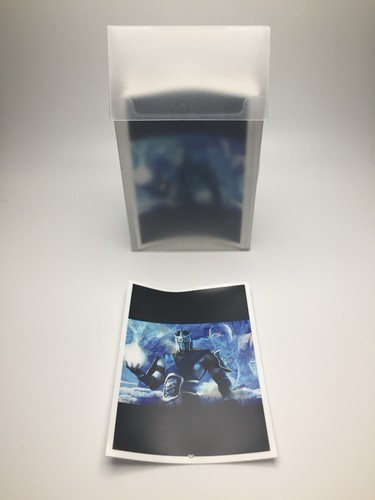 Mortal Kombat Sub Zero Collectible Standard Size Card Sleeves & Clear ...