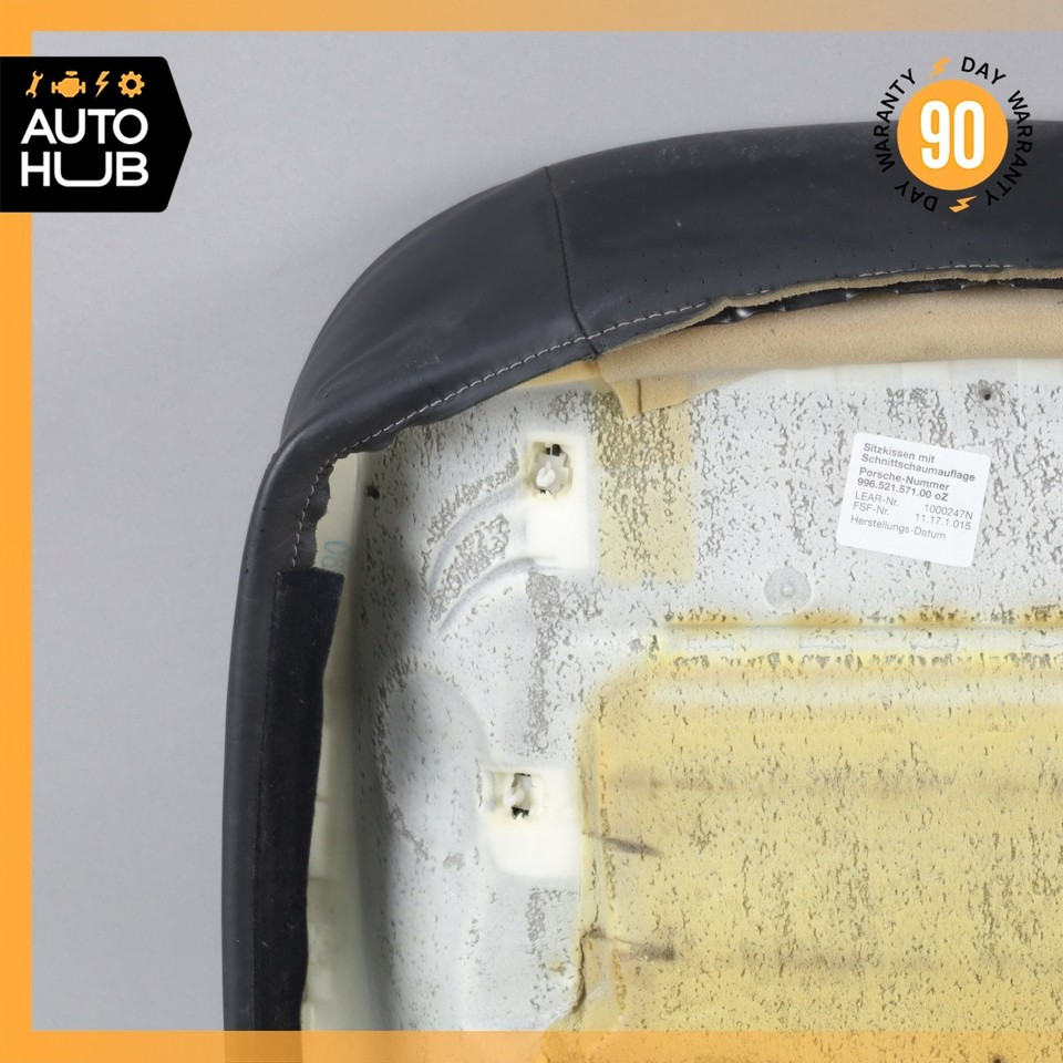 01-05 Porsche 996 911 Boxter Front Left Lower Bottom Seat Cushion OEM ...