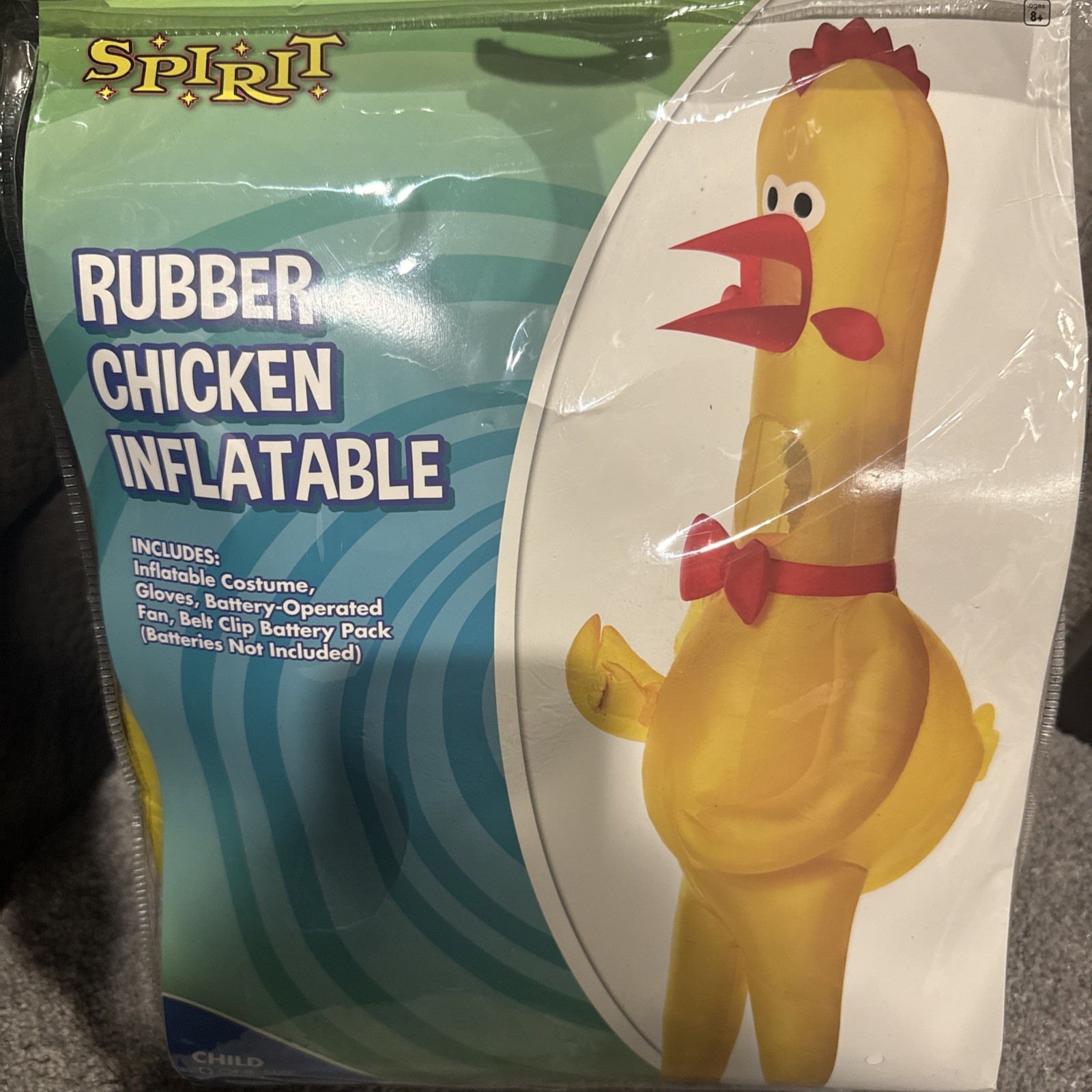 Spirit Halloween Inflatable Rubber Chicken Costume CH… - Gem