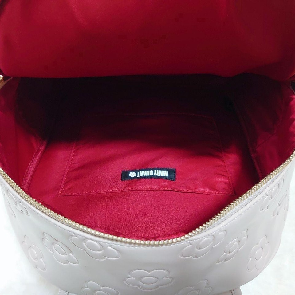 MARY QUANT Disney Mickey Mouse Pink Backpack Limited Edition New with ...