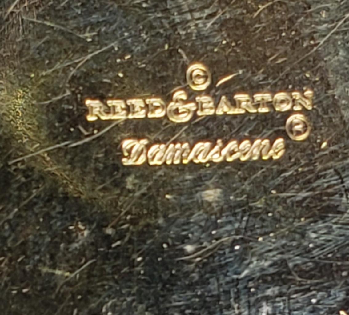 Reed & Barton Gold Filled Damascene Signed Pendant Ne… - Gem