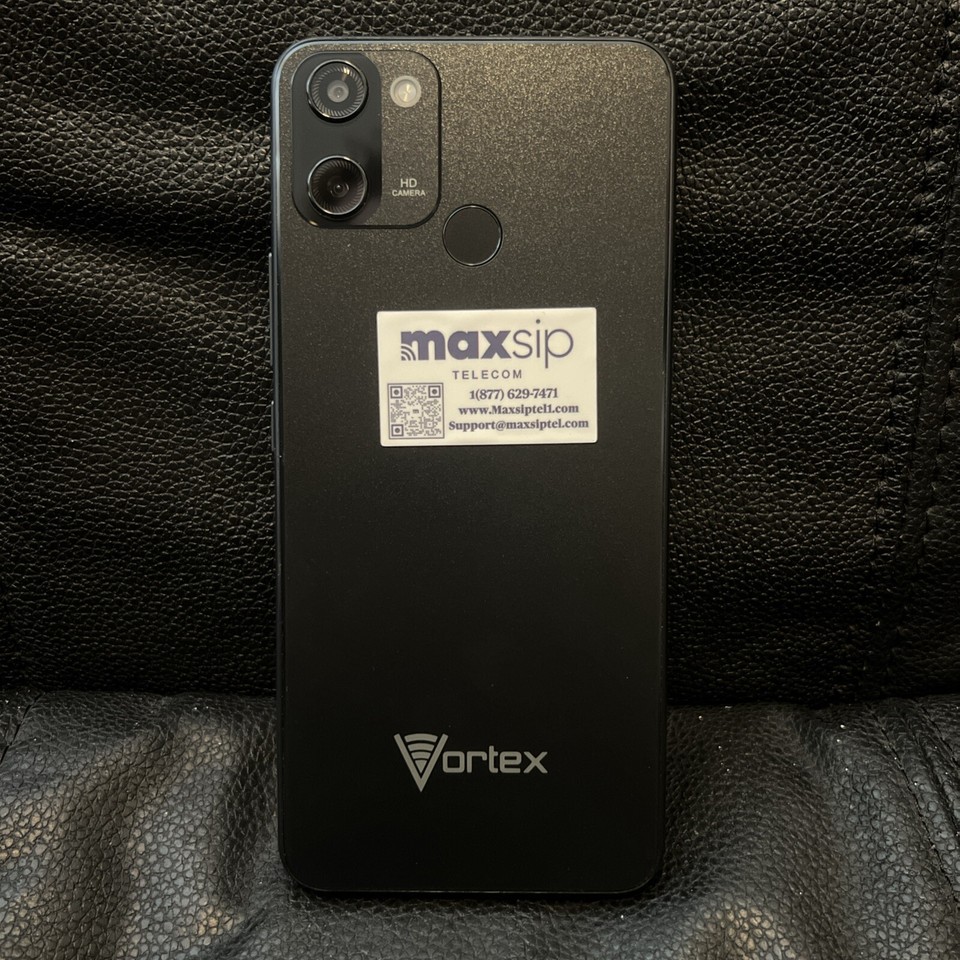 NEW Vortex HD65PLUS Black 6.5”64GB Bundle WithCase - Android Smartphone ...