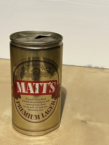 Matt's Premium Lager Beer Can FX Matt Brewing Co Utica NY | eBay