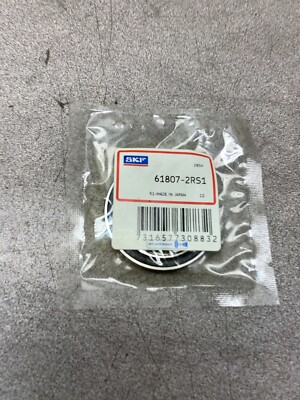 NEW IN BAG SKF BEARING 61807-2RS1 | eBay