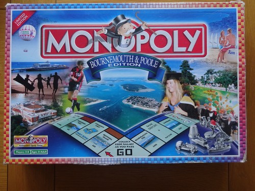 Monopoly Bournemouth & Poole Limited Edition Board Game 2007 - See ...