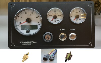 YANMAR VDO Elite C-Type Instrument Panel - Plug & Play With Senders | eBay