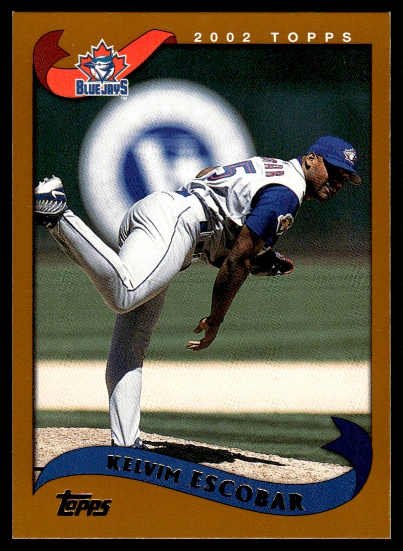 2002 Topps #119 Kelvim Escobar - Toronto Blue Jays | eBay