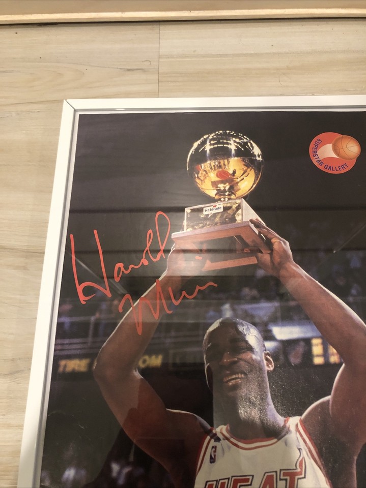 Harold Miner Dunk Championship 90s Framed Photo Miami Heat 8x11” NBA | eBay