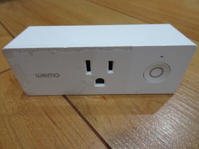 WeMo WiFi Enabled Mini Smart Plug - White (F7C063) | eBay