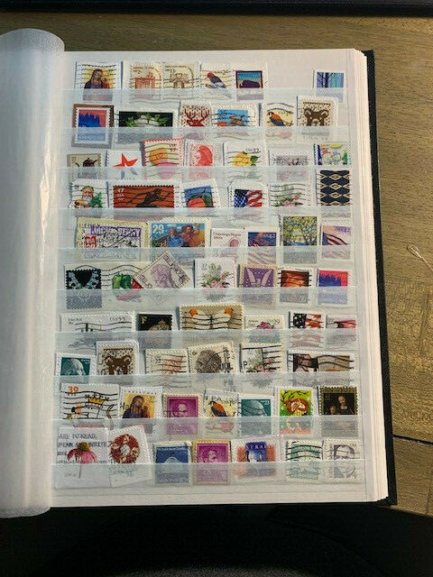 Supersafe Stamp Album W-4/8 16 white pages Stockbook, 9" x 12" with ...