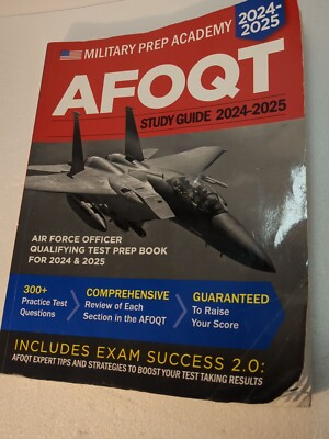AFOQT Study Guide 2024-2025 : Air Force Officer Qualifying Test Prep ...