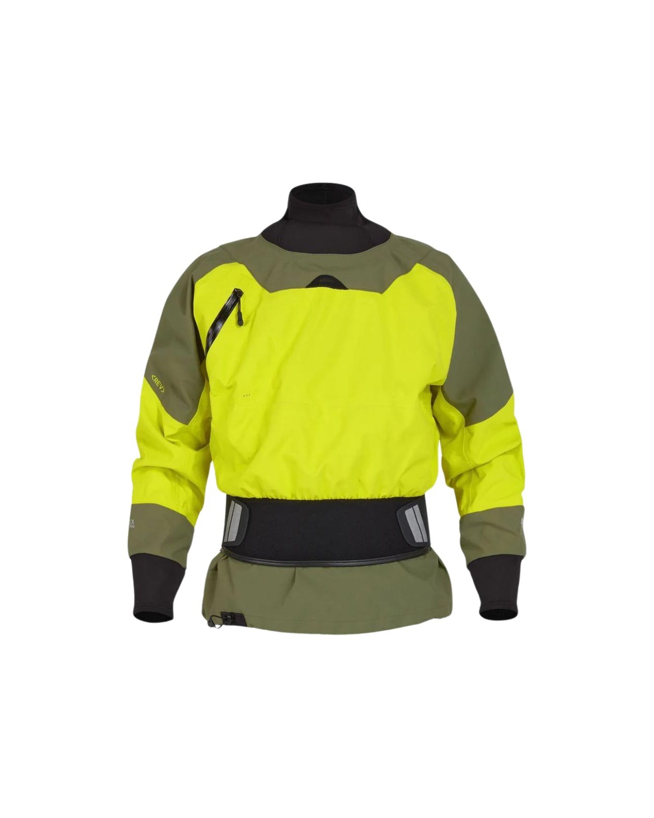 NRS Rev Gore-Tex Pro Dry Top Men's Jacket, Chartreuse, X-Large ...
