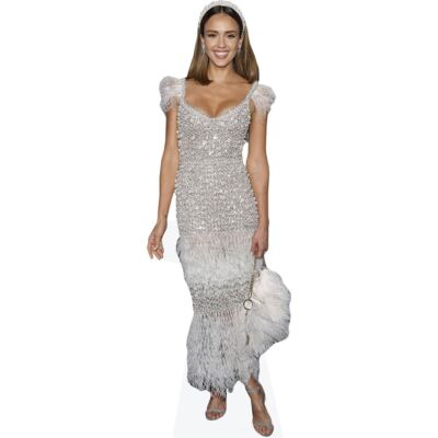 Jessica Alba (Silver Dress) Silhouette en carton Grandeur Nature | eBay