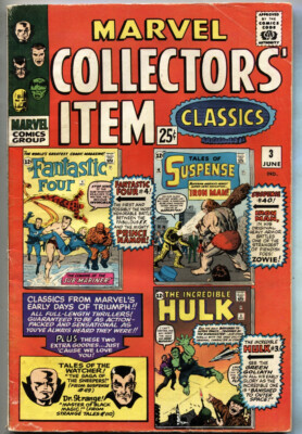 Marvel Collectors' Item Classics #3 1965 - Marvel -VG+ - Comic Book | eBay