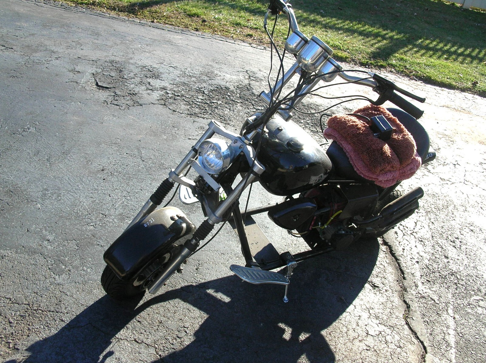 MINI CHOPPER PEP BOYS HARLEY MINIBIKE APC ELECTRA MOTOR CYCLE TWO ...