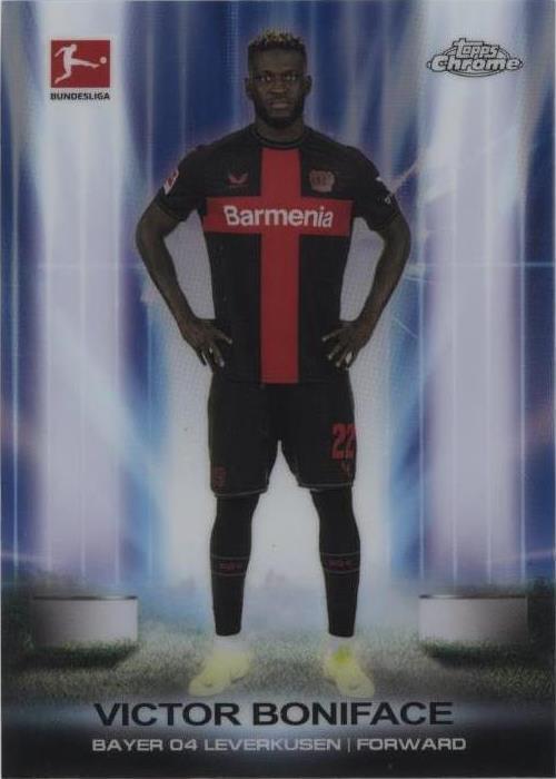 2023-24 Topps Chrome Bundesliga - Ultrabeam Victor Boniface #UB-6 for ...