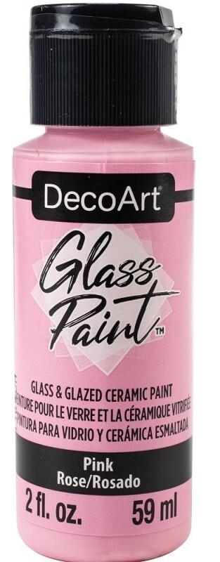 DecoArt Glass Paint Opaque Glass & Glazed Ceramic Paint 2oz ~ PICK YOUR ...