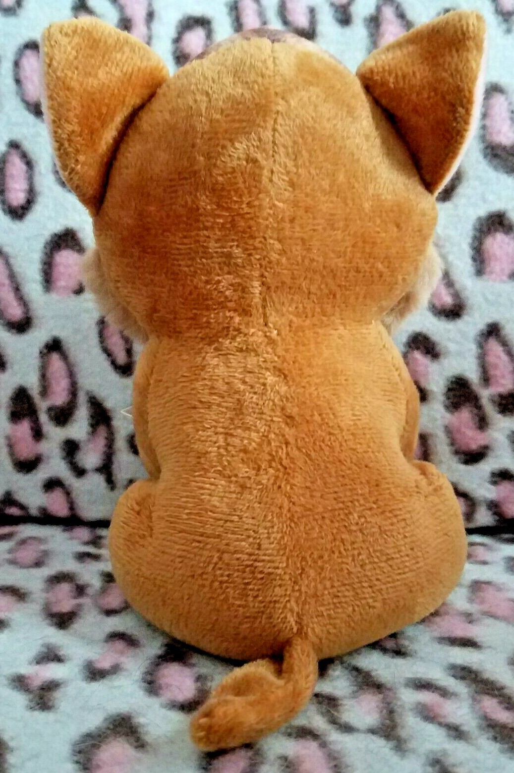 Dan Dee Realistic Brown Cat Kitty Stuffed Animal Plush Toy Green Eyes ...