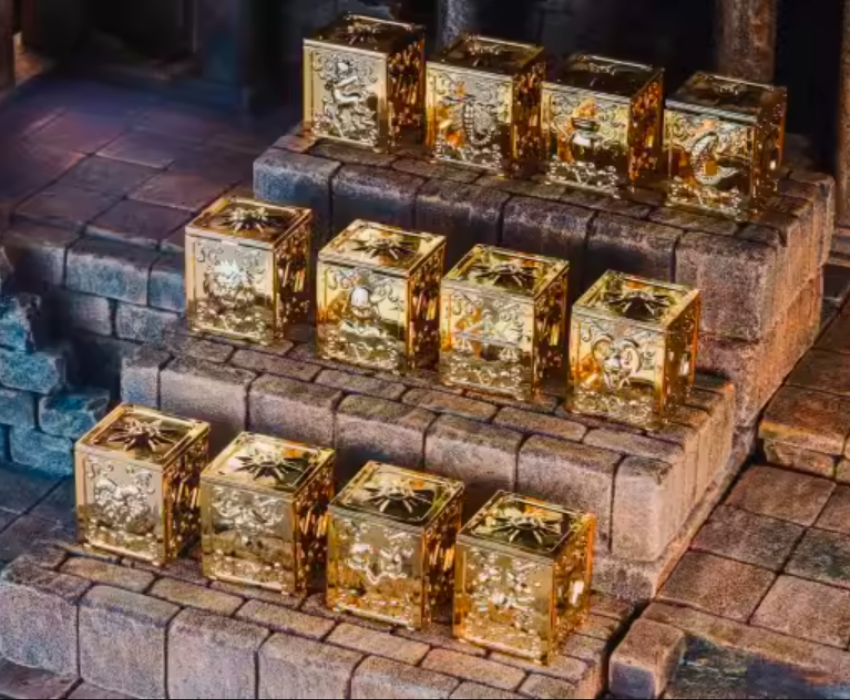 RH model Saint Seiya Cloth Myth 12 cloth boxes for Bandai EX Gold Saint ...